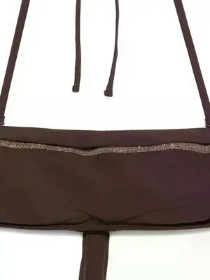 Brunello Cucinelli Beaded Tie Bikini