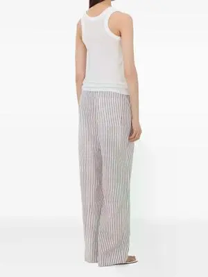 Loulou De Saison Embroidered Tank Top - White
