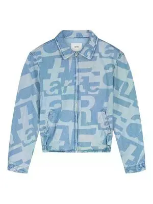 ARTE ANTWERP Zip-fastening Patterned Jacket