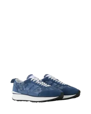 LANVIN Lunar Year Bumpr Denim Sneakers - Blue