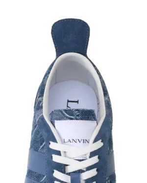 LANVIN Lunar Year Bumpr Denim Sneakers - Blue