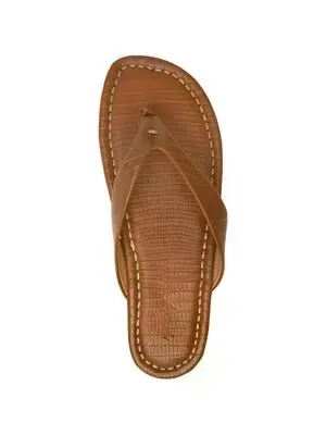 Marsèll Lizard-effect Thong Sandals