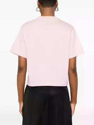 Versace Logo-print T-shirt - Pink