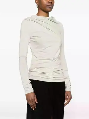 ENTIRE STUDIOS Drape Long-sleeve Top