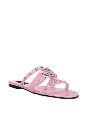 Philipp Plein Star-studded Sandals