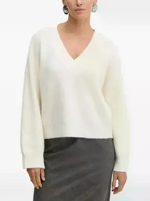 GESTUZ V-neck Long-sleeve Sweater