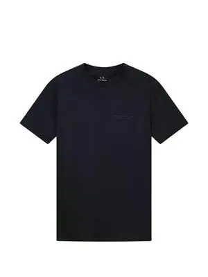 Armani Exchange Logo-detail T-shirt - Blue
