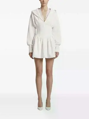HAMZA Karol Hooded Dress