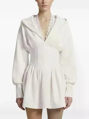 HAMZA Karol Hooded Dress