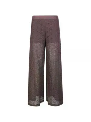 Pinko Embroidered Pants For Women