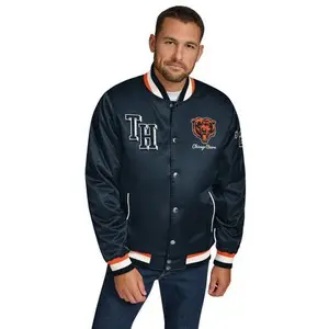 Tommy Hilfiger Chicago Bears Dante Satin Jacket