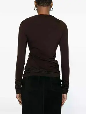 ENTIRE STUDIOS Drape Long-sleeve Top