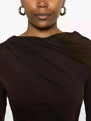 ENTIRE STUDIOS Drape Long-sleeve Top