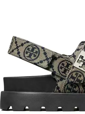 Tory Burch T Monogram Mellow Sport Sandal - Neutrals