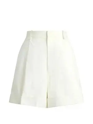 Ralph Lauren Box Pleat Shorts For Women