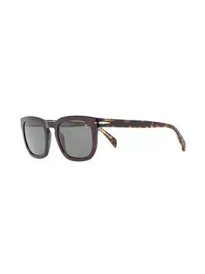 DB EYEWEAR BY DAVID BECKHAM Tortoiseshell Tinted Sunglasses