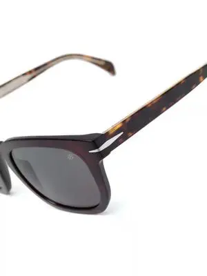 DB EYEWEAR BY DAVID BECKHAM Tortoiseshell Tinted Sunglasses
