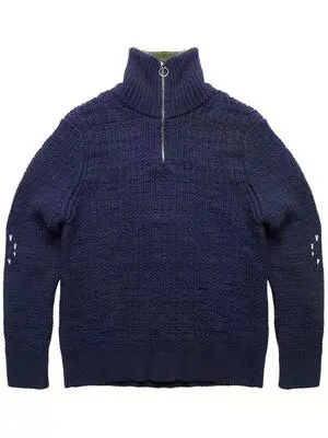 NAMACHEKO Half-zip Sweater - Blue