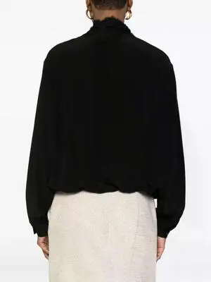 Valentino Garavani Lace-trim Blouse - Black