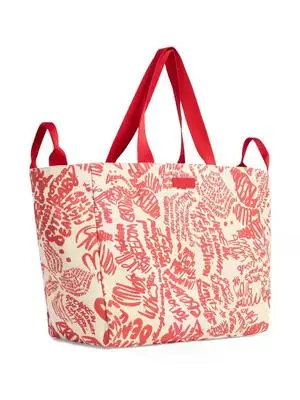 Dsquared2 Rebel Hibiscus Print Tote