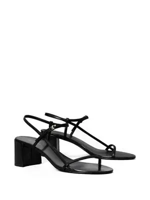Tory Burch Gigi Heeled Sandals - Black