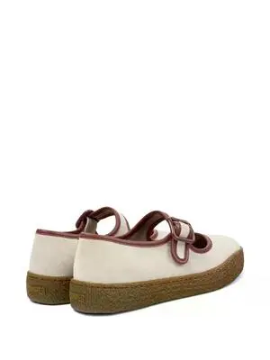 Camper Peu Terreno Buckle-strap Ballet Flats - Neutrals