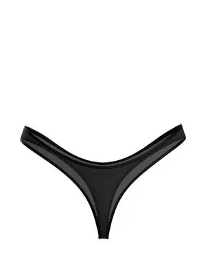 MAISON CLOSE La Parisienne Thong - Black