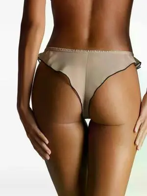 MAISON CLOSE La Parisienne Tanga - Neutrals