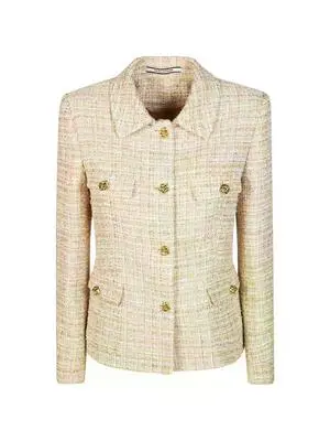 Tagliatore Collared Tweed Jacket