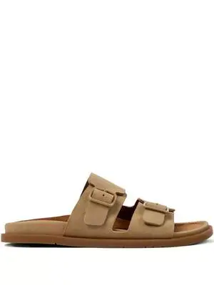 Camper Buckle Leather Sandals