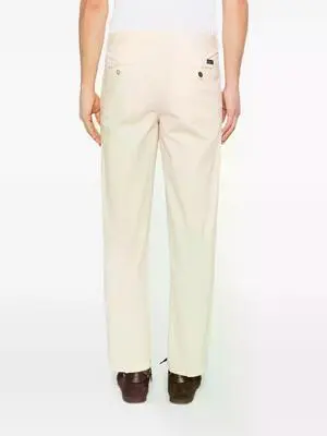 FAY Pleated Trousers - Neutrals