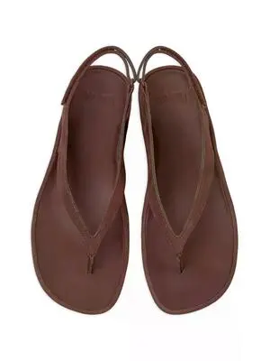 Camper Isla Leather Sandals - Brown