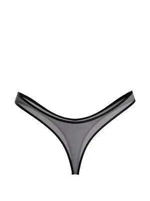 MAISON CLOSE La Parisienne Thong - Grey