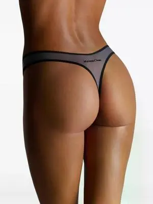 MAISON CLOSE La Parisienne Thong - Grey