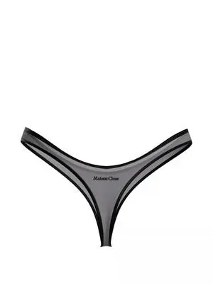 MAISON CLOSE La Parisienne Thong - Grey