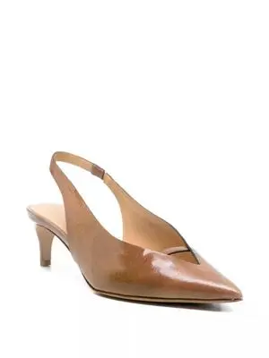DEL CARLO Pointed Slingback Pumps
