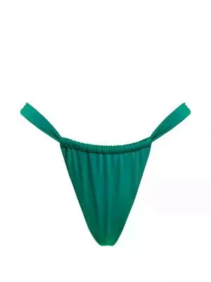 Agua Bendita Elsa Adjustable Bikini Bottom - Green