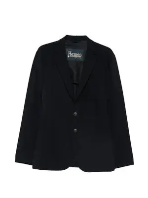 Herno Single-breasted Blazer - Blue
