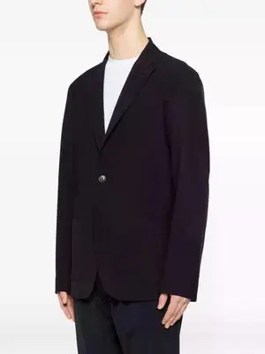 Herno Single-breasted Blazer - Blue