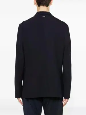 Herno Single-breasted Blazer - Blue