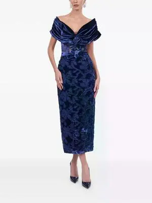 ARAFTU Floral Off-shoulder Dress