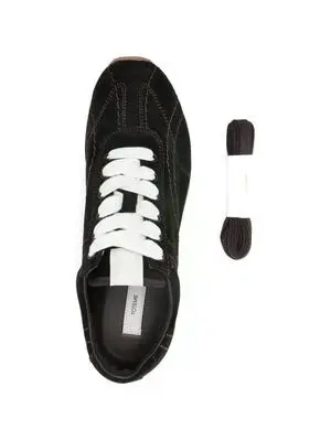 TOTEME Flex Suede Sneakers