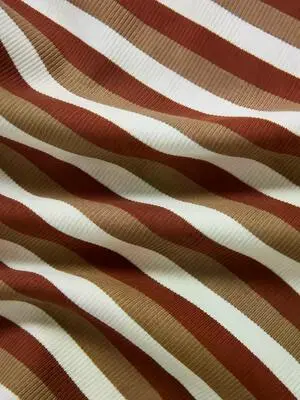 Veronica Beard Pruitt Striped T-shirt - Red