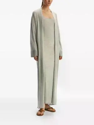 12 STOREEZ Belted Merino-silk Cardigan