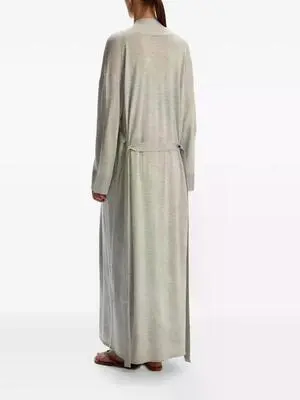 12 STOREEZ Belted Merino-silk Cardigan