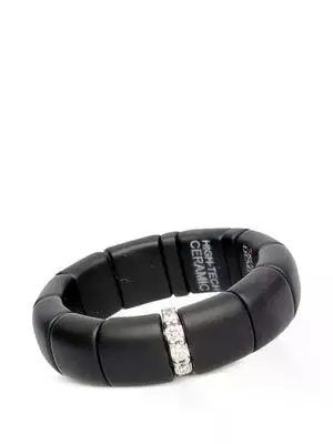 Roberto Demeglio Pura Diamond Ceramic Ring - Black