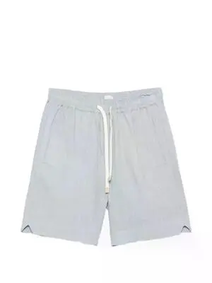 Eleventy Drawstring Deck Shorts - Blue