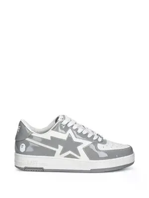 A BATHING APE Star-embellished Low Top Sneakers