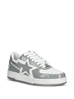 A BATHING APE Star-embellished Low Top Sneakers