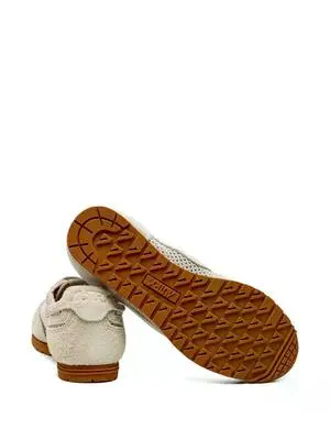 AUTRY Windspin Mesh Panelling Suede Sneakers - Neutrals